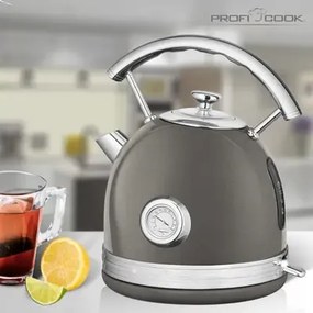 ProfiCook PC-WKS 1192 antracit / rychlovarná konvice / 2200W / 1.7l