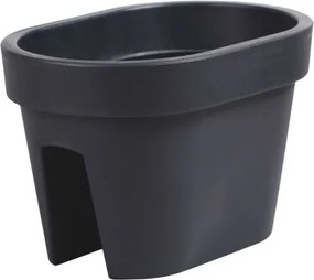 PRO Květináč na zábradlí LOFLY RAILING antracit 39,6cm