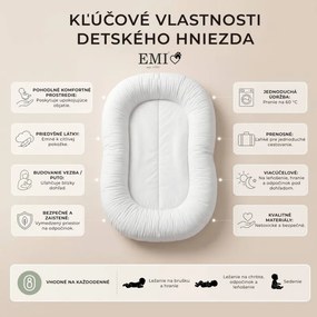 Hnízdo pro miminko Luni EMI