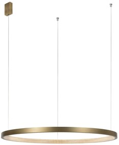 Elegantní závěsné LED svítidlo Vegas v luxusním zlatavém designu - 35 W LED, 1900 lm, 1080 mm