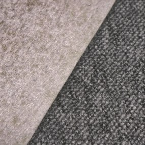 Spoltex, Metrážový koberec Balance 77 šedý, na míru, šíře 4m, šedá, filc, chodba / předsíň