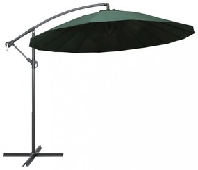 Závěsný slunečník Ø 300 cm hliníková tyč Dekorhome