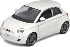 Bburago Fiat 500e (2023) bílá 1:24 / od 3 let