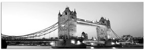 Obraz na plátně - Tower Bridge - panoráma 530ČA (105x35 cm)