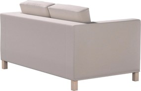 Potah na pohovku IKEA  Karlanda 2-místná, krátký barva béžová látka sametová