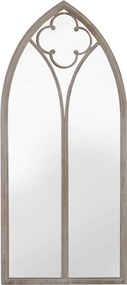 Zrcadlo pískové 100 x 45 cm železo do interiéru 3093519