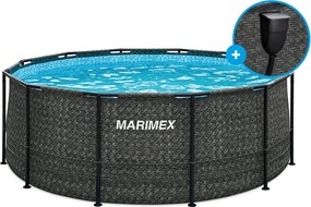 Marimex | Bazén Marimex Florida 3,66x1,22 m se zabudovaným skimmerem - motiv RATAN | 10340320