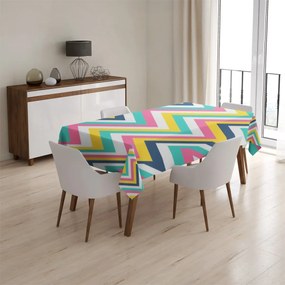 Sablio Ubrus Duhové klikyháky - 145x240 cm