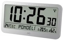 JVD RB9359.2 - Digitální hodiny řízené signálem s českým názvem dne