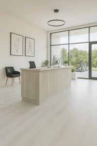 Beaulieu International Group, PVC podlaha - lino Livitex 2622, na míru, šíře 3m,4m,5m, šedá, filc, chodba / předsíň