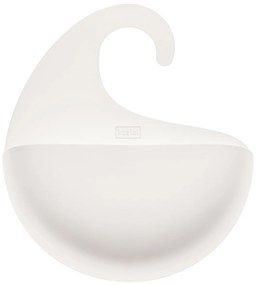 Koziol Koupelnový závěsný box Surf XL bílá, 8,1 x 27 x 31,5 cm