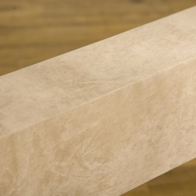 HOMCOM Domácí umělecké gymnastické laťky s nastavitelnou výškou, koly a protiskluzovými nohami, pro děti od 6 let, 226x31x59cm, Hnědá