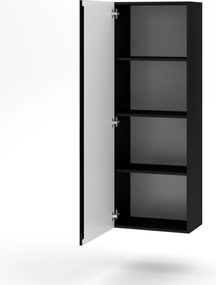 Závěsná skříňka Vivien 40 cm černý lesk