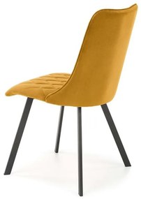 Halmar Jídelní židle K450 - hořčičná