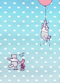 Komar Papírová fototapeta Winnie the Pooh Piglet, 184 x 254 cm