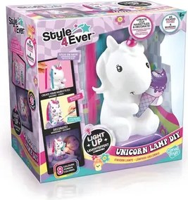 STYLE4EVER DIY lampička Jednorožec / 8 barev LED / od 6 let