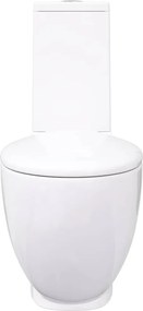 Keramické WC kulaté spodní odpad bílé 3059888