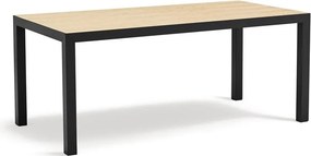 Jídelní stůl s deskou z dubového dřeva 75x180 cm Alma – Teulat