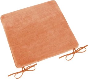 Bellatex Sedák hladký Korall micro 40x40 cm lososová