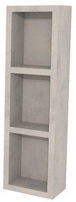 Mereo Aira, koupelnová skříňka 20 cm, horní, policová, Multidecor, Chromix stříbrný CN796SACST