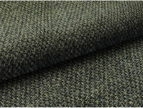 Zelená čalouněná dvoulůžková postel s úložným prostorem s roštem 140x200 cm Mano – Makamii