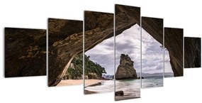 Obraz z jeskyně, Nový Zéland (210x100 cm)