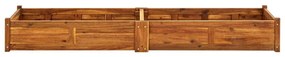 Vyvýšený záhon akáciové dřevo 200 x 50 x 25 cm - Default Title