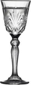 Křišťálové skleničky v sadě 4 ks na likér 50 ml Melodia – Lyngby Glas