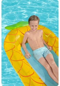 Nafukovací koupací matrace Bestway 43644 s motivem ananasu pro letní relaxaci a vodní radovánky