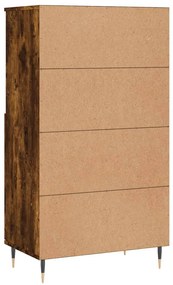 Skříň highboard kouřový dub 60 x 36 x 110 cm kompozitní dřevo