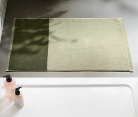 Tchibo - Kvalitní žakárová předložka do koupelny - barva: zelená