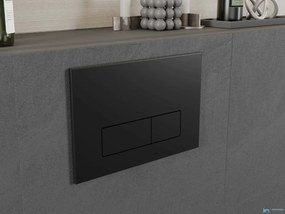 Ovládací tlačítko splachování EYN BW1737 pro systém Geberit, matná černá