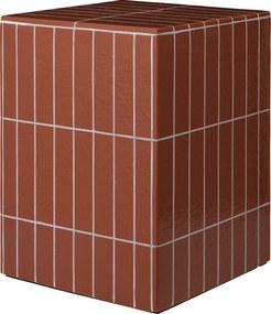 Ferm Living designové odkládací stolky Pillar Pedestal Low (32 x 32 cm)
