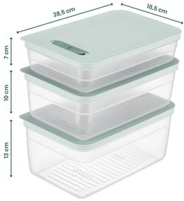 Potravinové krabičky v sadě 3 ks – Hermia
