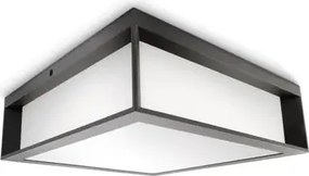 Philips Skies 2xE27 42W antracitové / Venkovní přisazené svítidlo / be
