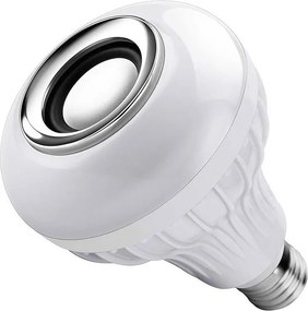 Verk Group Led barevná žárovka rgb reproduktor bluetooth dálkové ovládání
