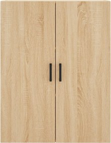 Skříň highboard dub sonoma 69,5 x 34 x 180 cm kompozitní dřevo 3195790