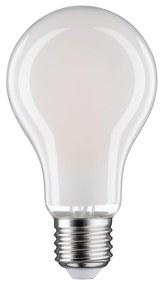 Paulmann 28649 LED žárovka, 13W 1521lm, 2700K E27 stmívatelná, výška 12,6cm, mléčná