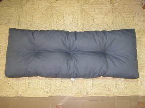 Šedý polstr na paletový nábytek K43, 120x80 cm
