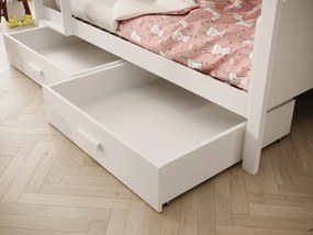 ADRK Furniture Dětská patrová postel Jori 180x80
