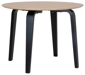 Kulatý stůl rona ø 100 cm černý MUZZA