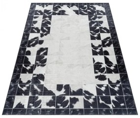 Vopi | Kusový koberec Fiesta 4307 black - 160 x 230 cm