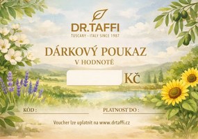 Elektronický dárkový poukaz Dr. Taffi 4000 Kč