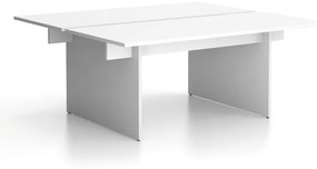 Stůl double SOLID, 1800 x 1650 x 743 mm, ořech