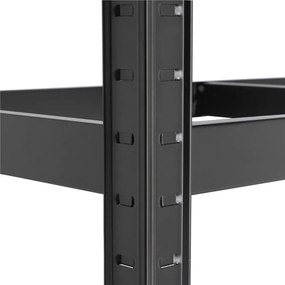 Zátěžový regál Yaheetech – Mod.6: 180 × 120 × 45 cm/875 kg černá (264515749188)