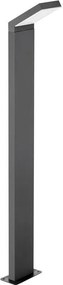 NV 713123 Venkovní sloupkové svítidlo PARK hliník tmavě šedá akrylový difuzor LED 6W 3000K 220-240V 120st. IP54 AC vč. driveru - NOVA LUCE