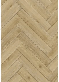 Mexen Charter Oak vinylové panely rybí kost 570 x 95 mm LVT Dryback 2,5 mm, podklad PVC, 4 V-spára, Dub