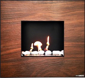 BIO FLAME biokrb Wood 600 Mahagon