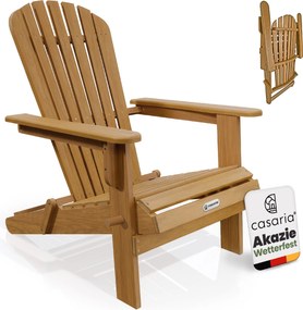 Lehátko Adirondack z akáciového dřeva skládací