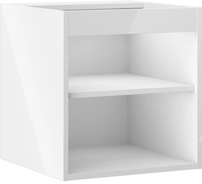 Mexen Box-A skříňkový korpus pod umyvadlo 45 cm, bílý lesk - 91AX1-0450-470-1-00